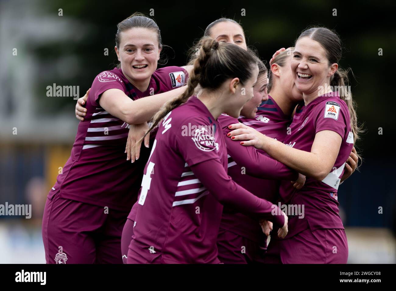 Barry, UK. 4th February 2024. Emma Beynon of Cardiff City Women ...