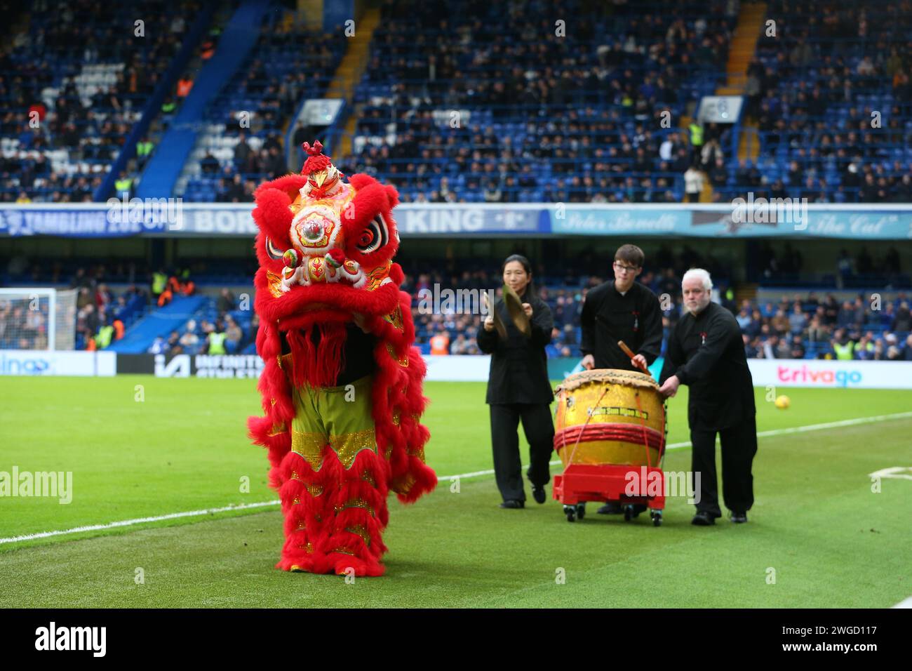 Stamford Bridge, Chelsea, London, UK. 4th Feb, 2024. Premier League ...