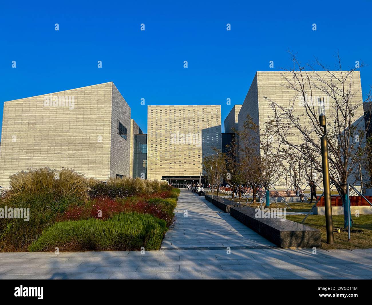 Suzhou, China, Chinese Tourists Visiting, Urban Project ,"Suzhou Museum ...
