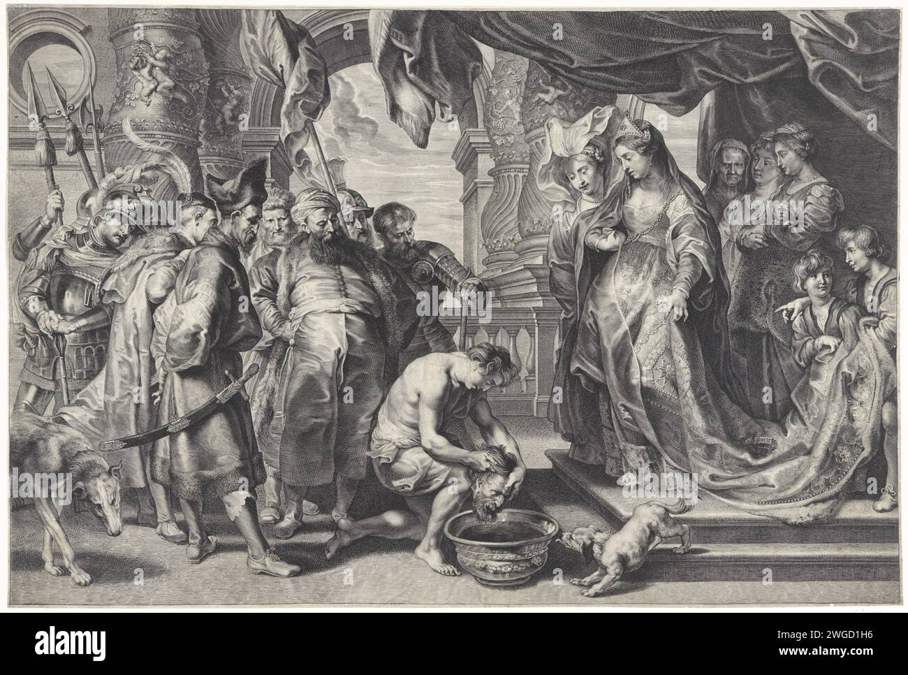Tomyris revenge, Paulus Pontius, after Peter Paul Rubens, 1630 print ...