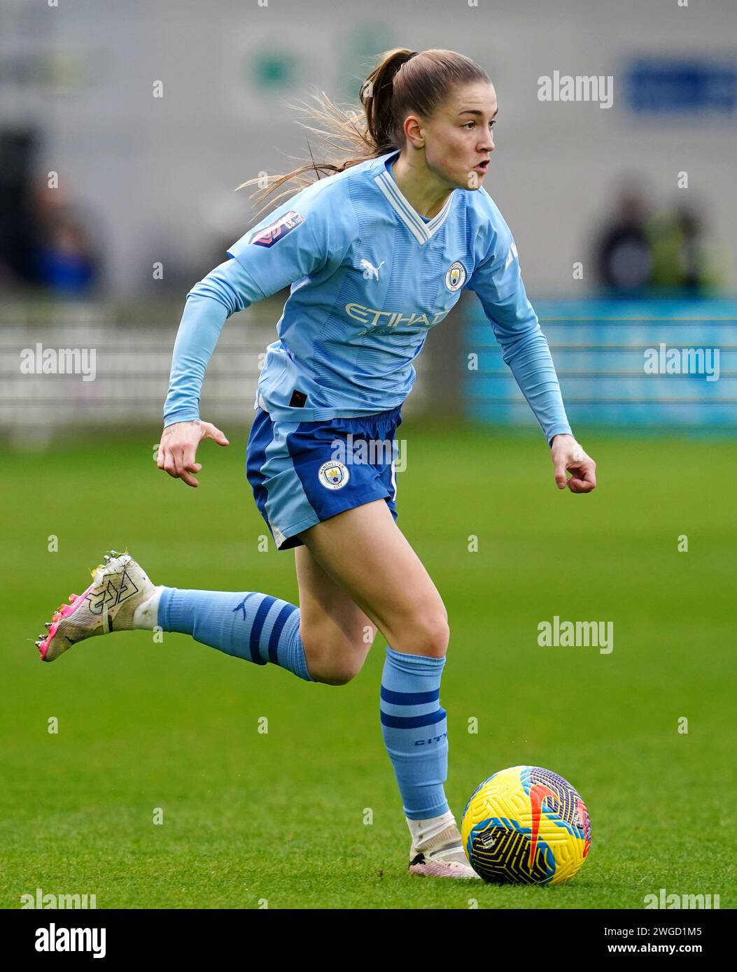 Manchester City's Jess Park during the Barclays Women's Super League ...