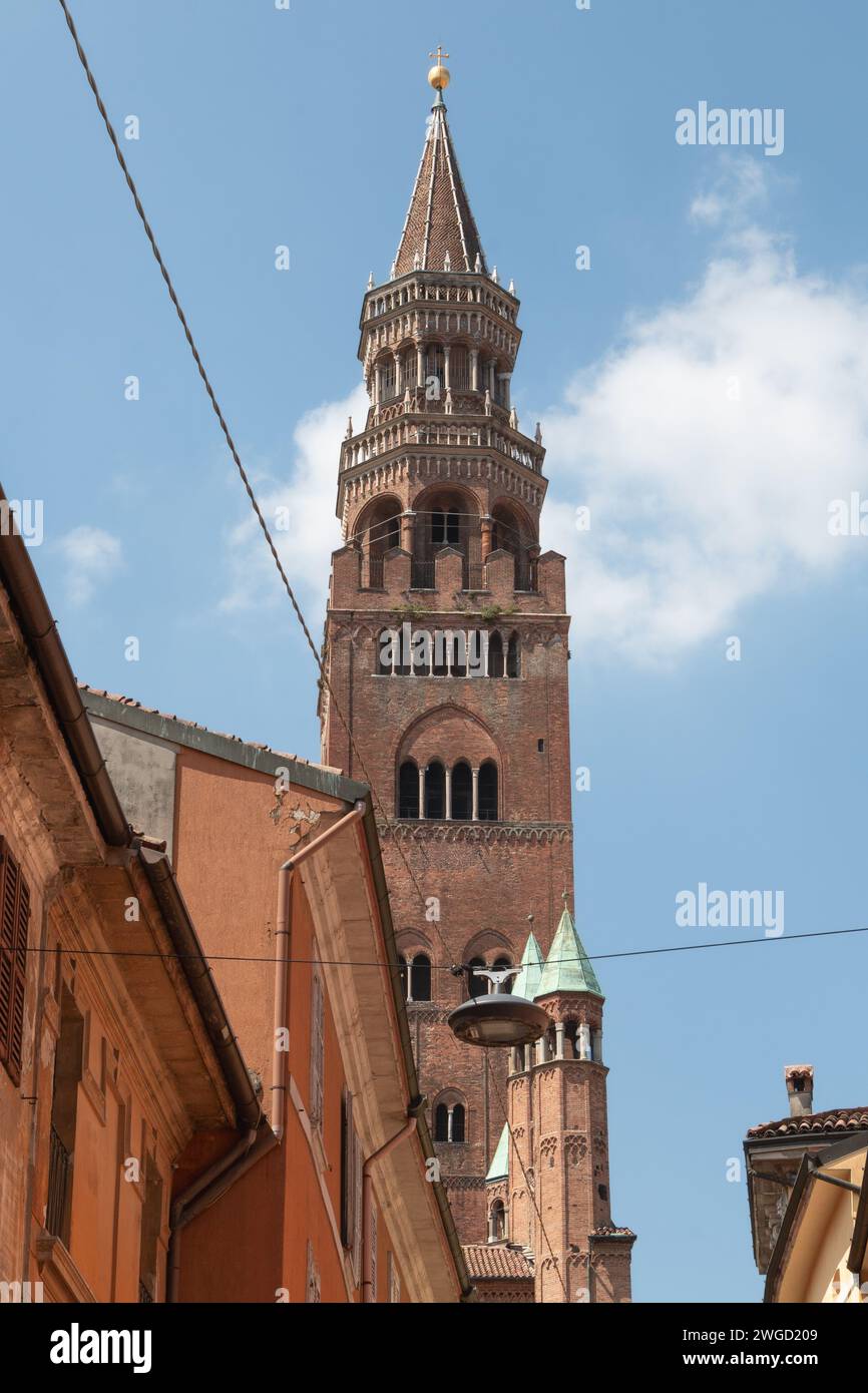 The Torrazzo, symbol of the city of Cremona Stock Photo - Alamy