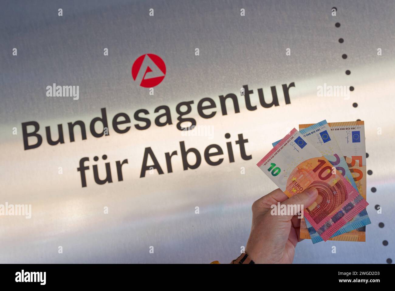 Arbeitslosenstand hi-res stock photography and images - Alamy