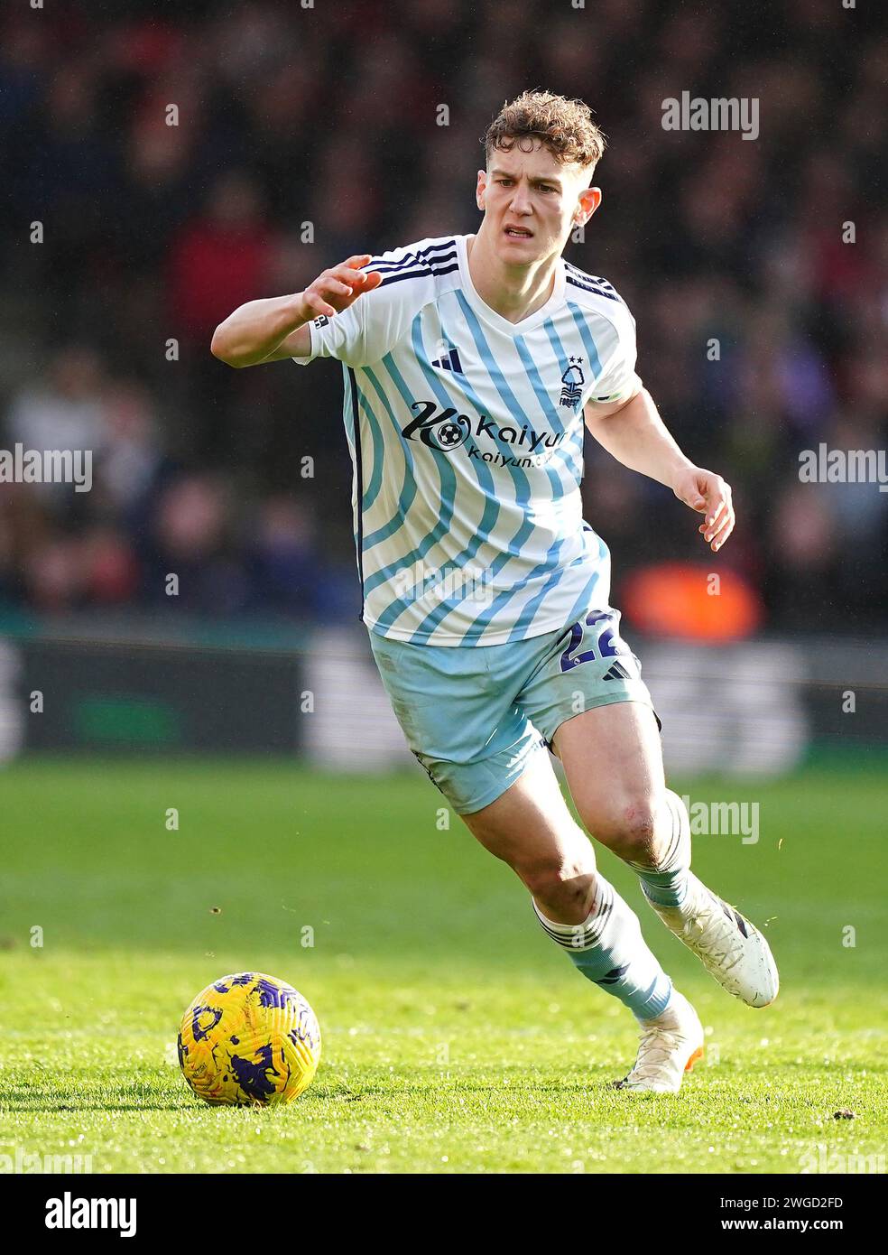 Nottingham Forest's Ryan Yates during the Premier League match at the ...
