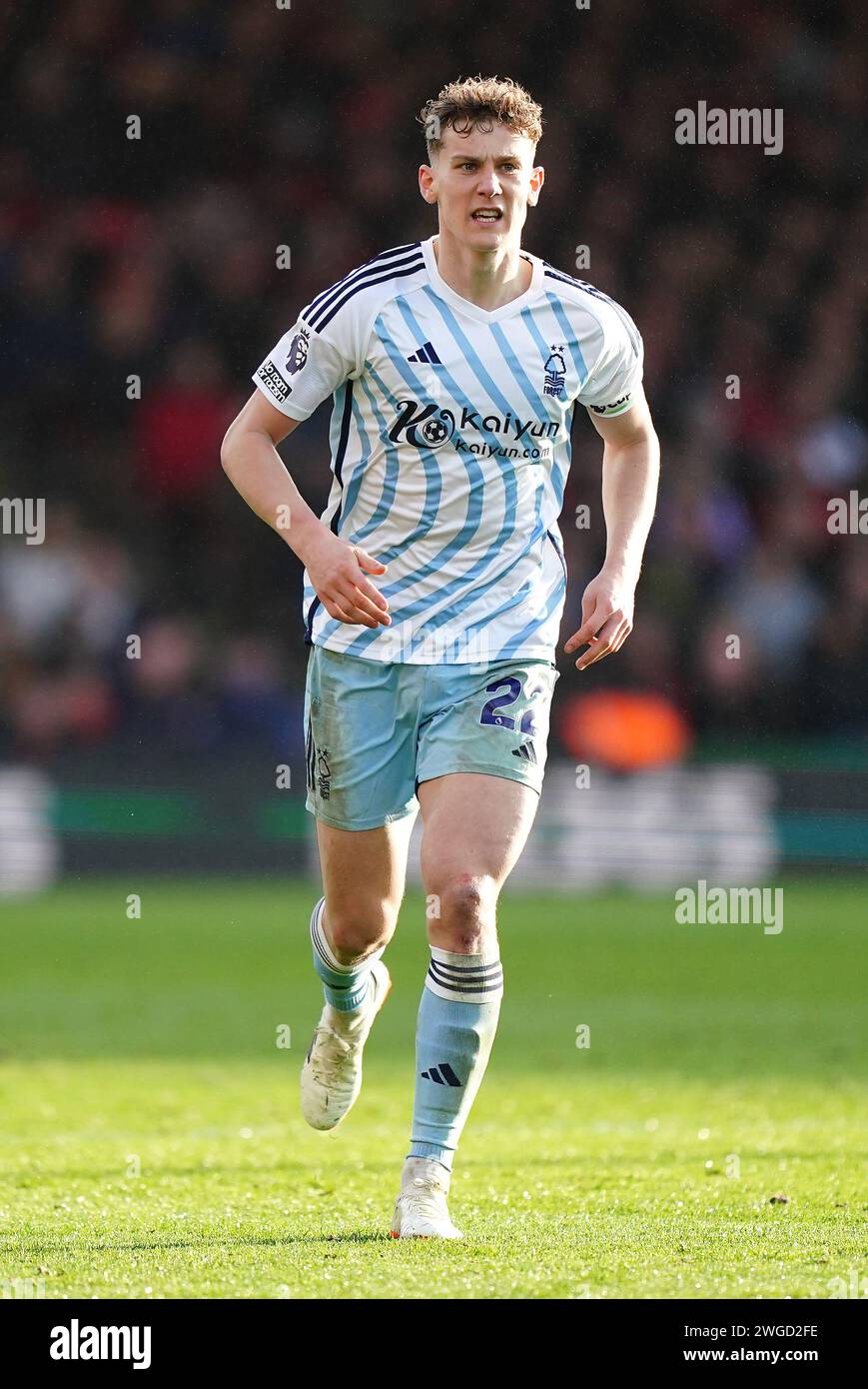Nottingham Forest's Ryan Yates during the Premier League match at the ...