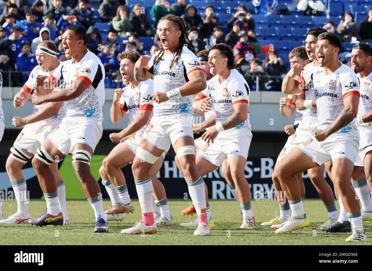 February 4, 2024, Kumagata, Japan - New Zealand's Gallagher Chiefs ...