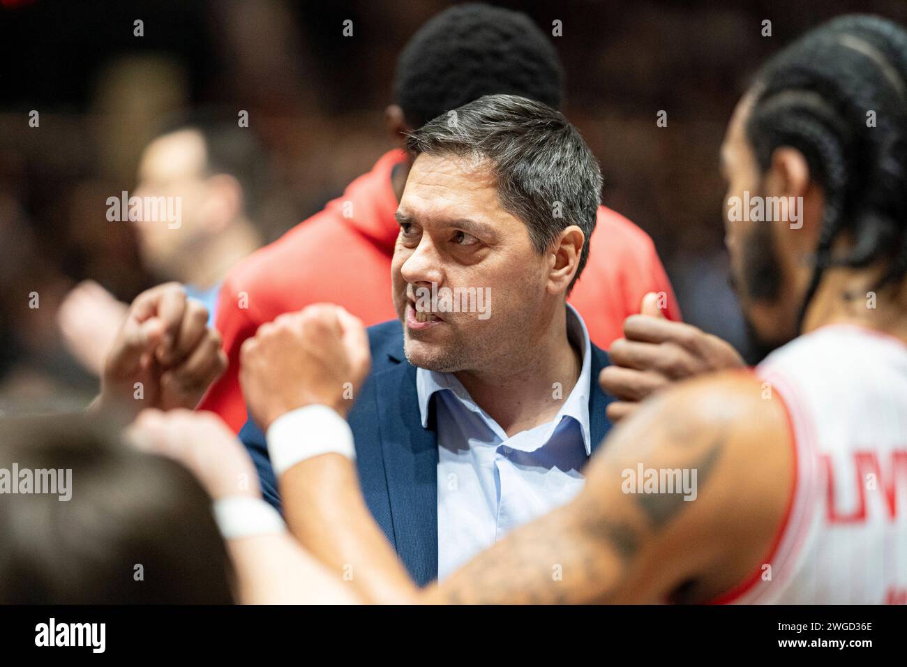 Headcoach sasa filipovski wuerzburg baskets hi-res stock photography ...