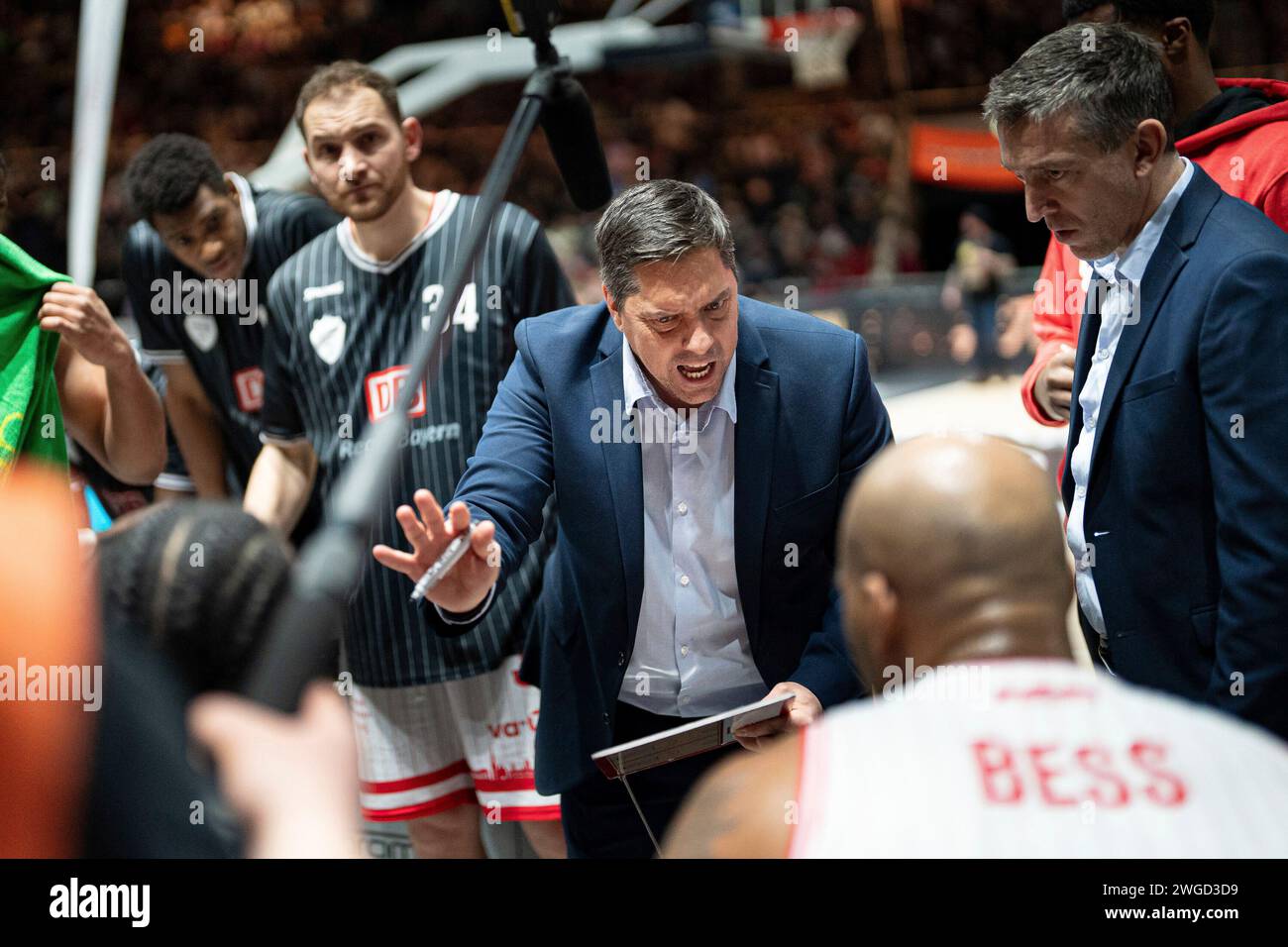 Headcoach sasa filipovski wuerzburg baskets hi-res stock photography ...