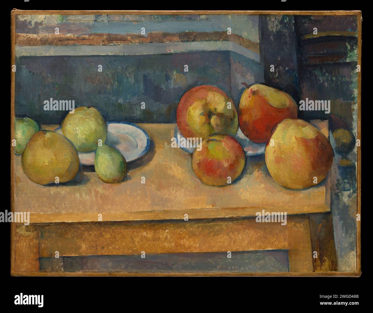 Still Life with Apples and Pears Paul Cézanne ca. 1891–92 Stock Photo ...