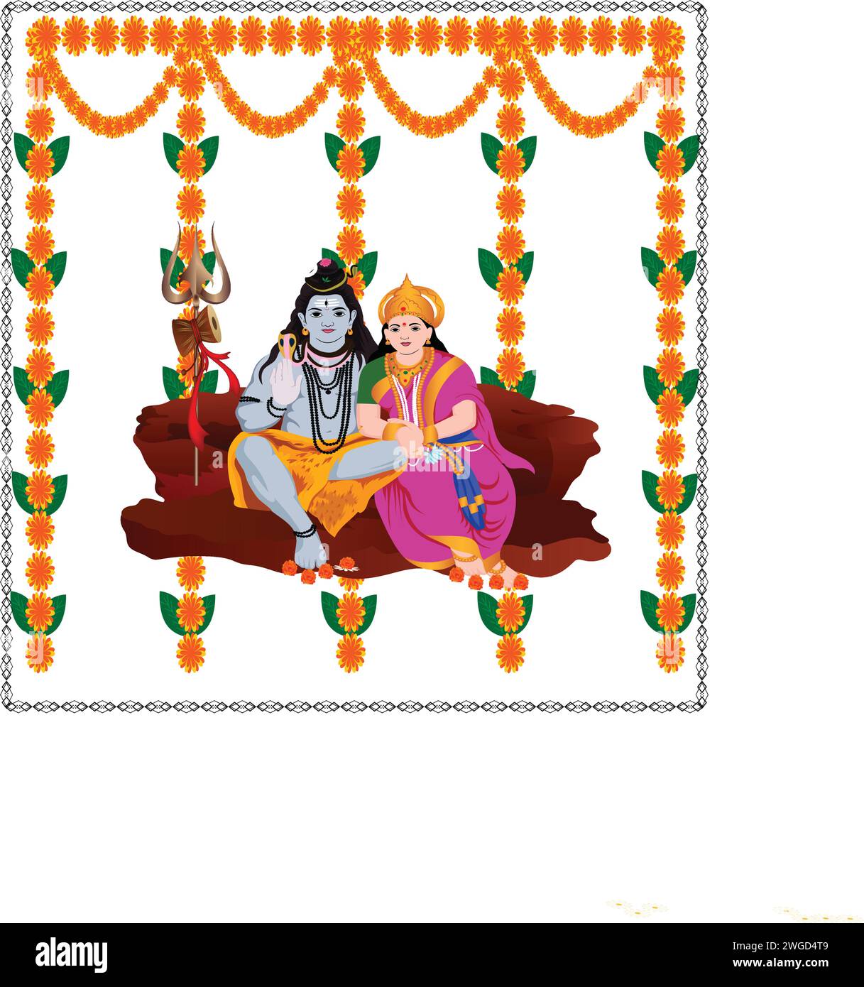 Lord shiva linga Stock Vector Images - Alamy