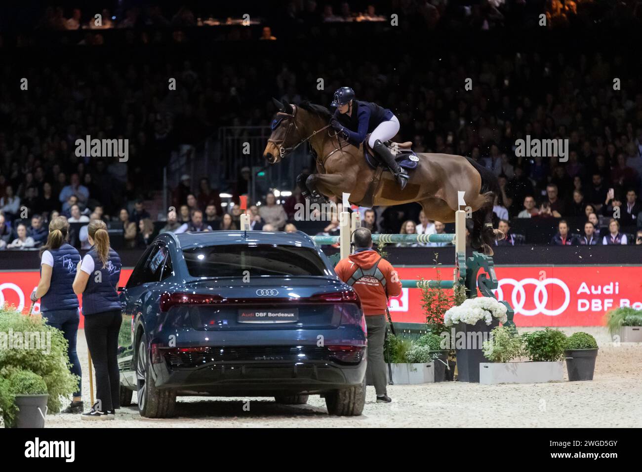 Bordeaux, France - February 4, 2024. Jessica Burke from Ireland ...