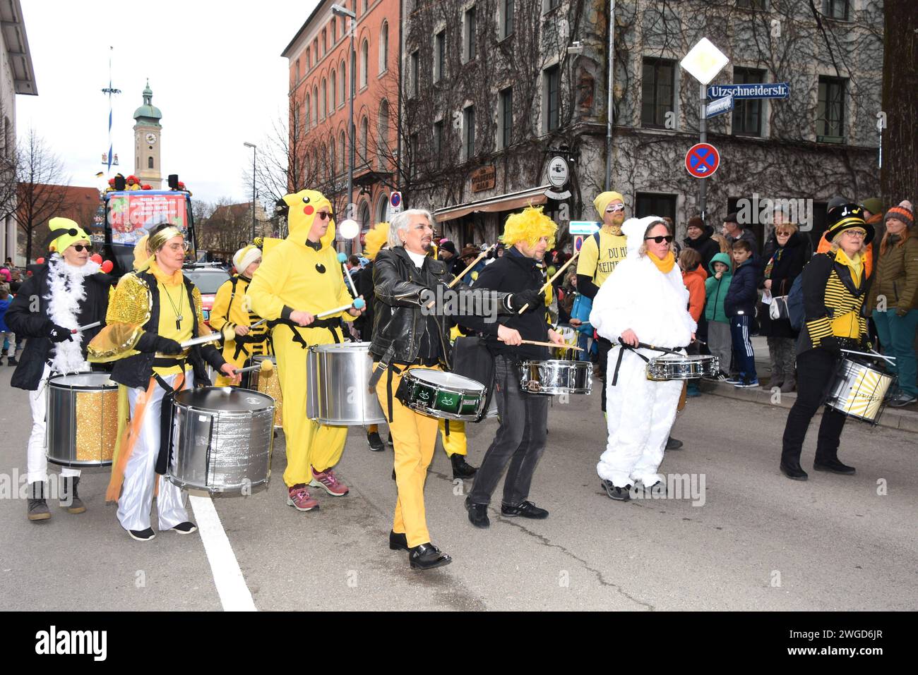 Teilnehmer Muenchen 04.02.2024 Faschingszug Einfach Fasching Muenchen ...
