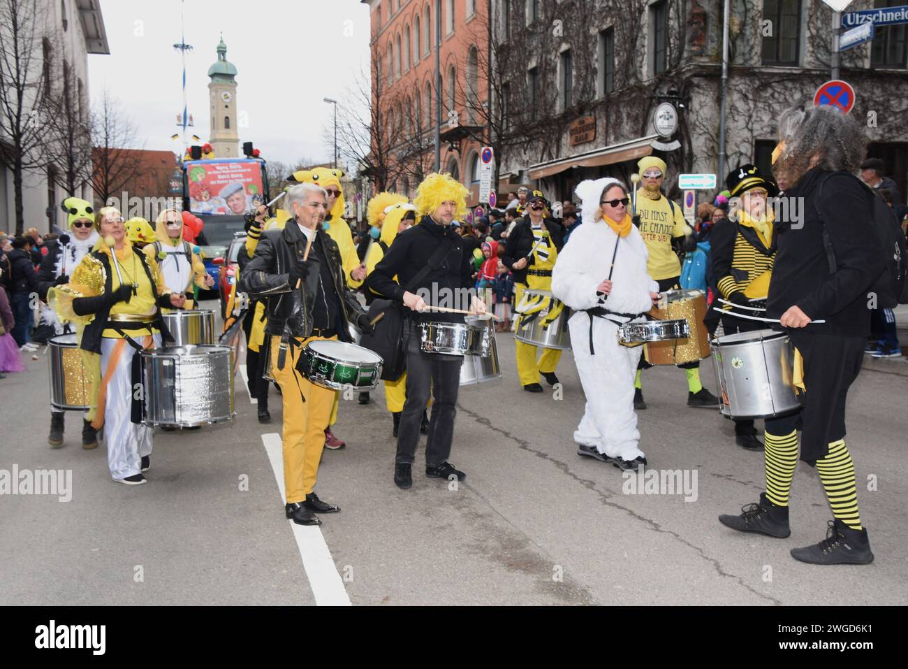 Teilnehmer Muenchen 04.02.2024 Faschingszug Einfach Fasching Muenchen ...