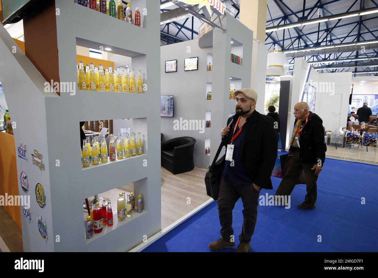 Algiers. 4th Feb, 2024. People visit the International Fair for the ...