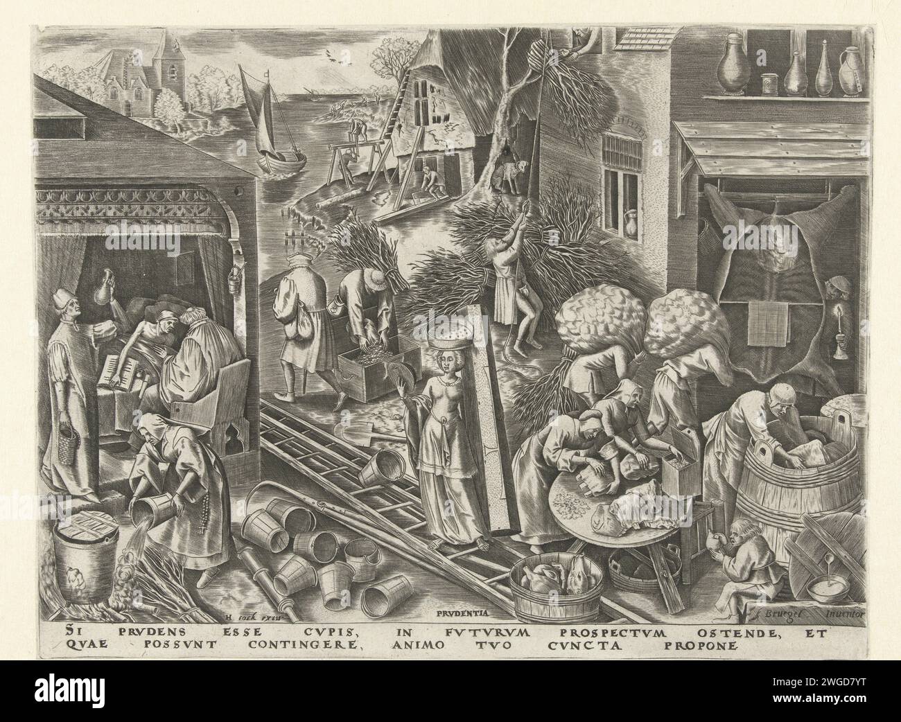 Caution, Philips Galle, After Pieter Bruegel (I), in or after 1559 ...
