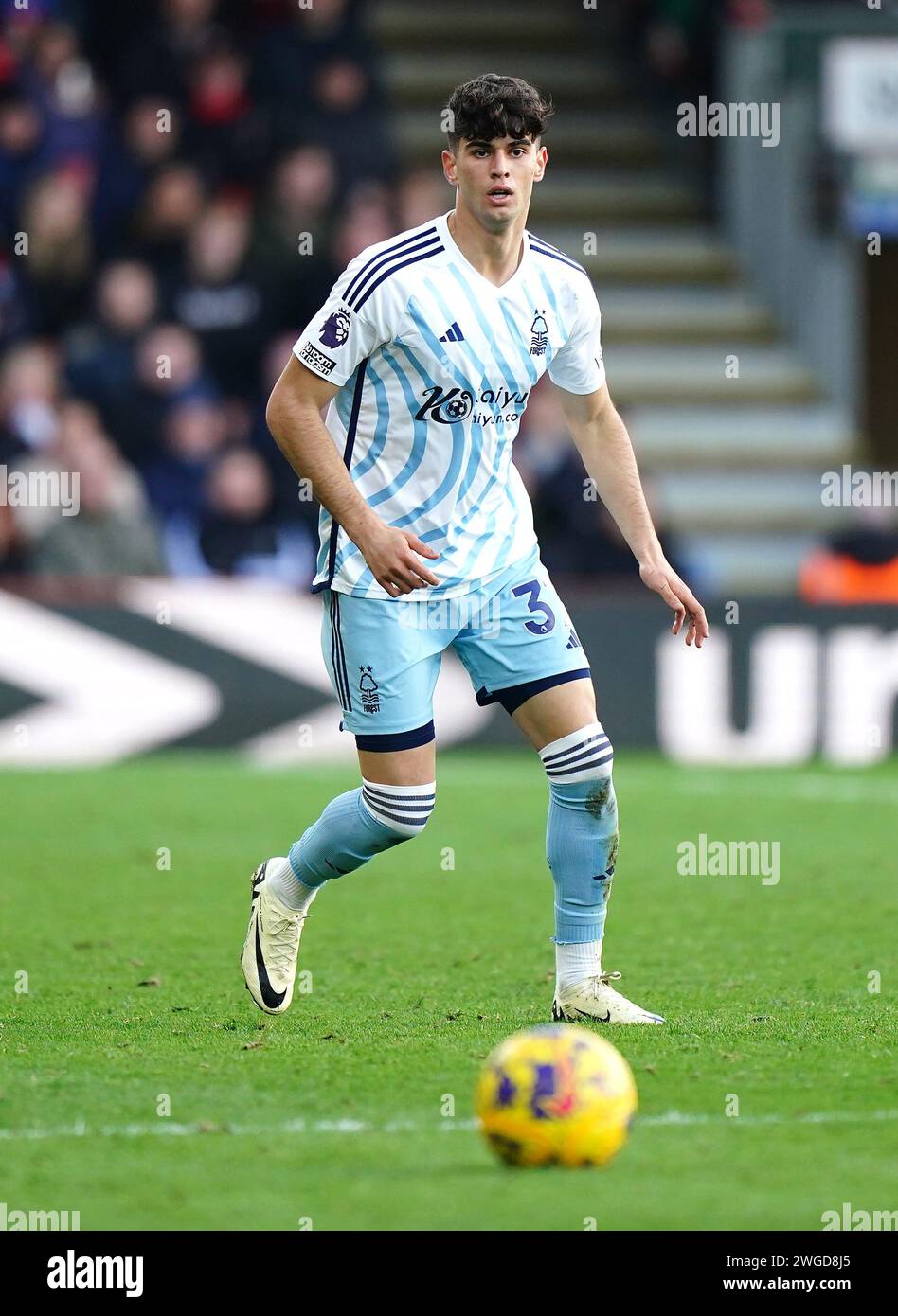 Nottingham Forest's Rodrigo Duarte Ribeiro in action in action during ...