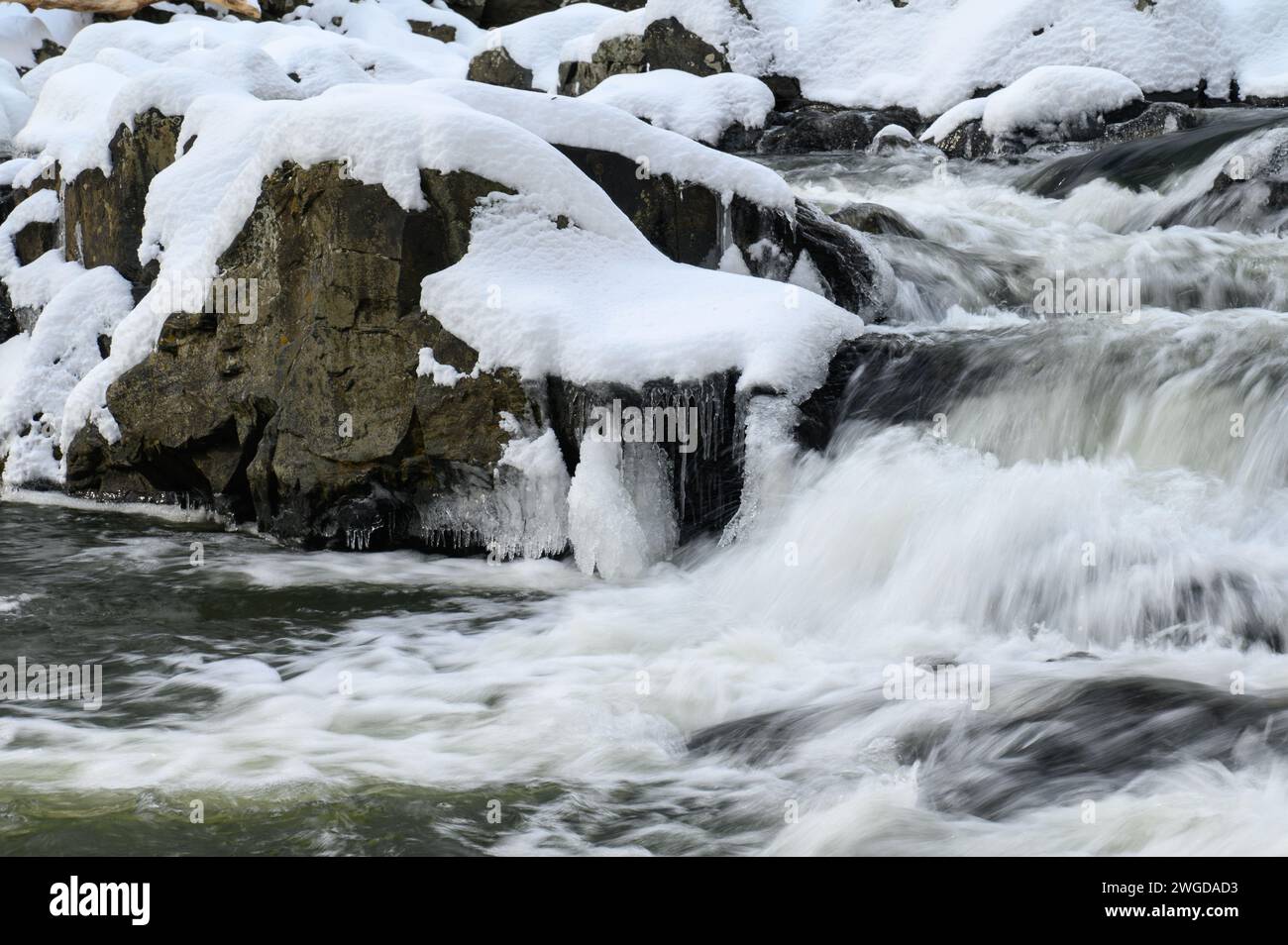 Savage mill trail river hi-res stock photography and images - Alamy