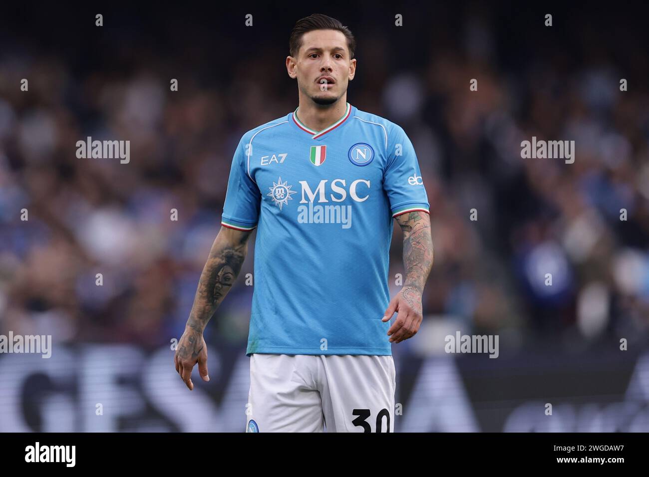 SSC Napoli’s Italian midfielder Pasquale Mazzocchi looks during the ...