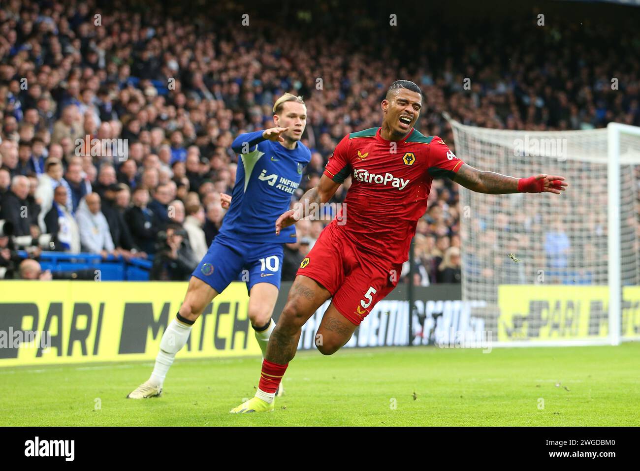 Stamford Bridge, Chelsea, London, UK. 4th Feb, 2024. Premier League ...