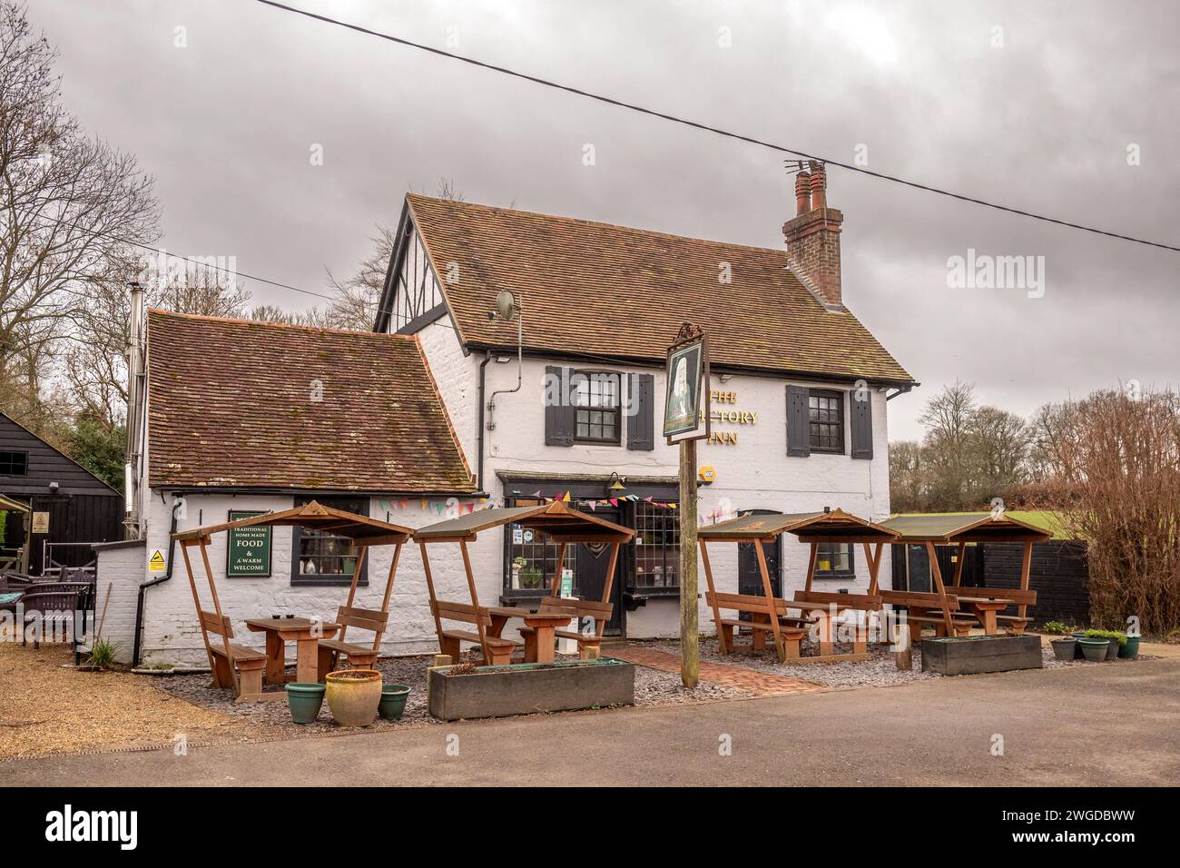 Staplefield, February 4th 2024: The Victory Inn Stock Photo - Alamy