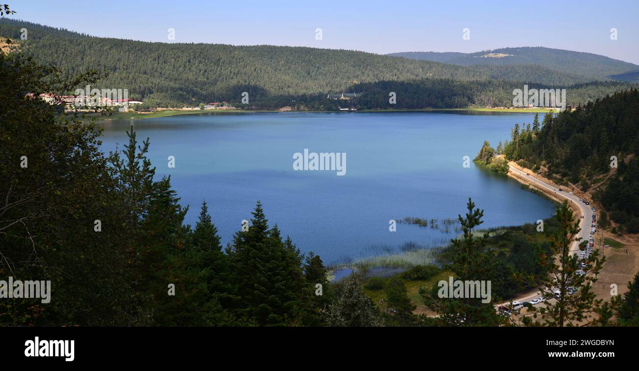 A view from Abant Lake in Bolu, Turkey Stock Photo - Alamy