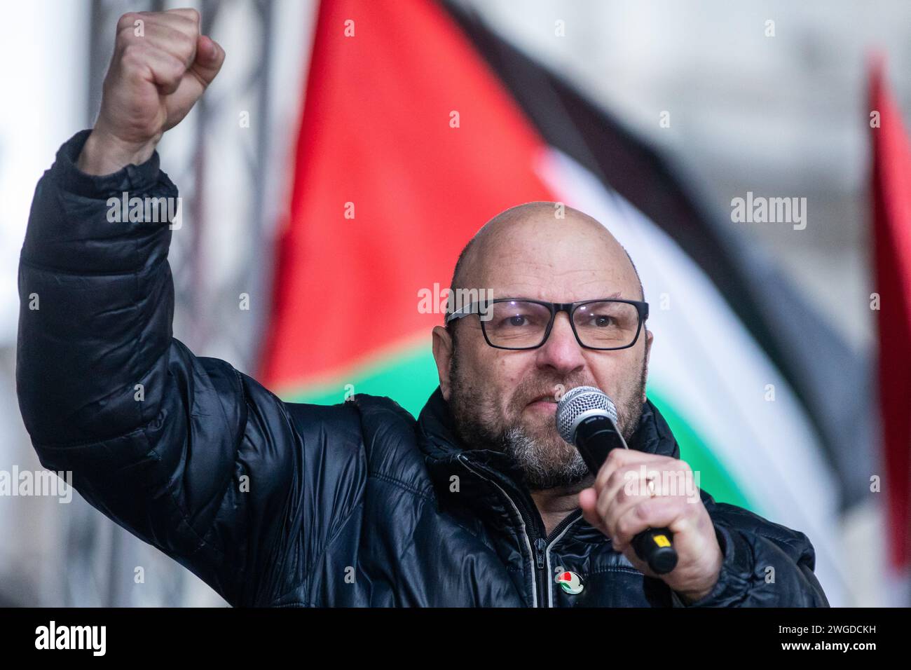London, UK. 3rd February, 2024. Andrew Feinstein, former ANC MP in ...