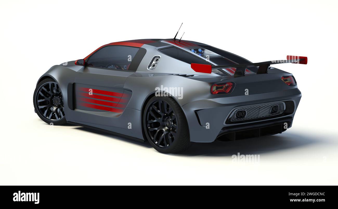 Spoiler rendering Cut Out Stock Images & Pictures - Alamy