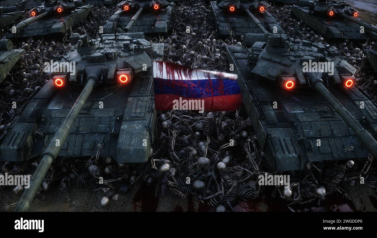 Demolished russian tanks hi-res stock photography and images - Alamy