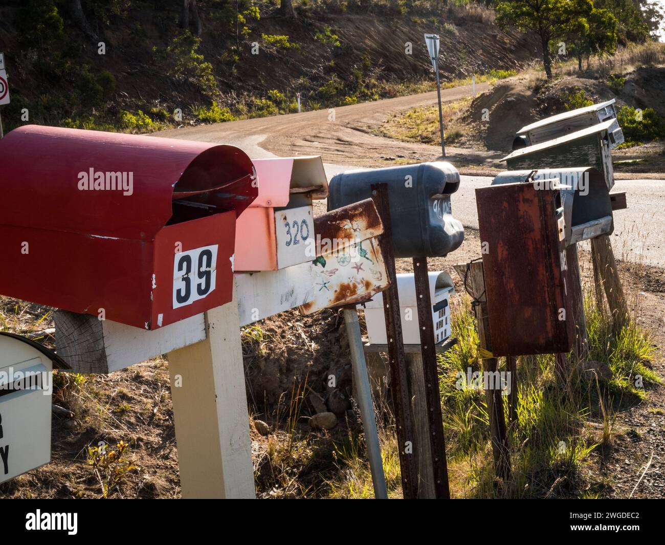Mailbox tasmania australia hi-res stock photography and images - Alamy