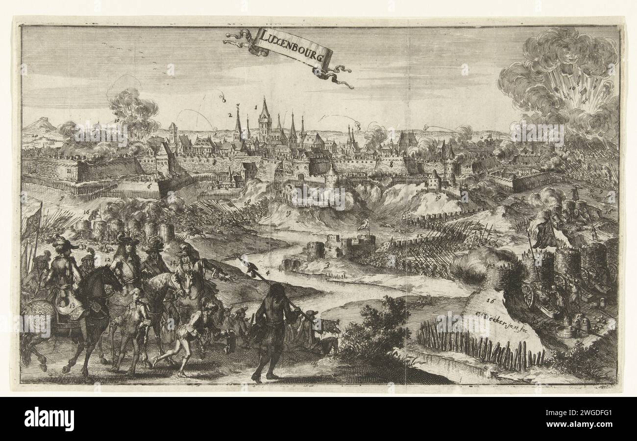 1684 under marshal francois de crequy hi-res stock photography and ...