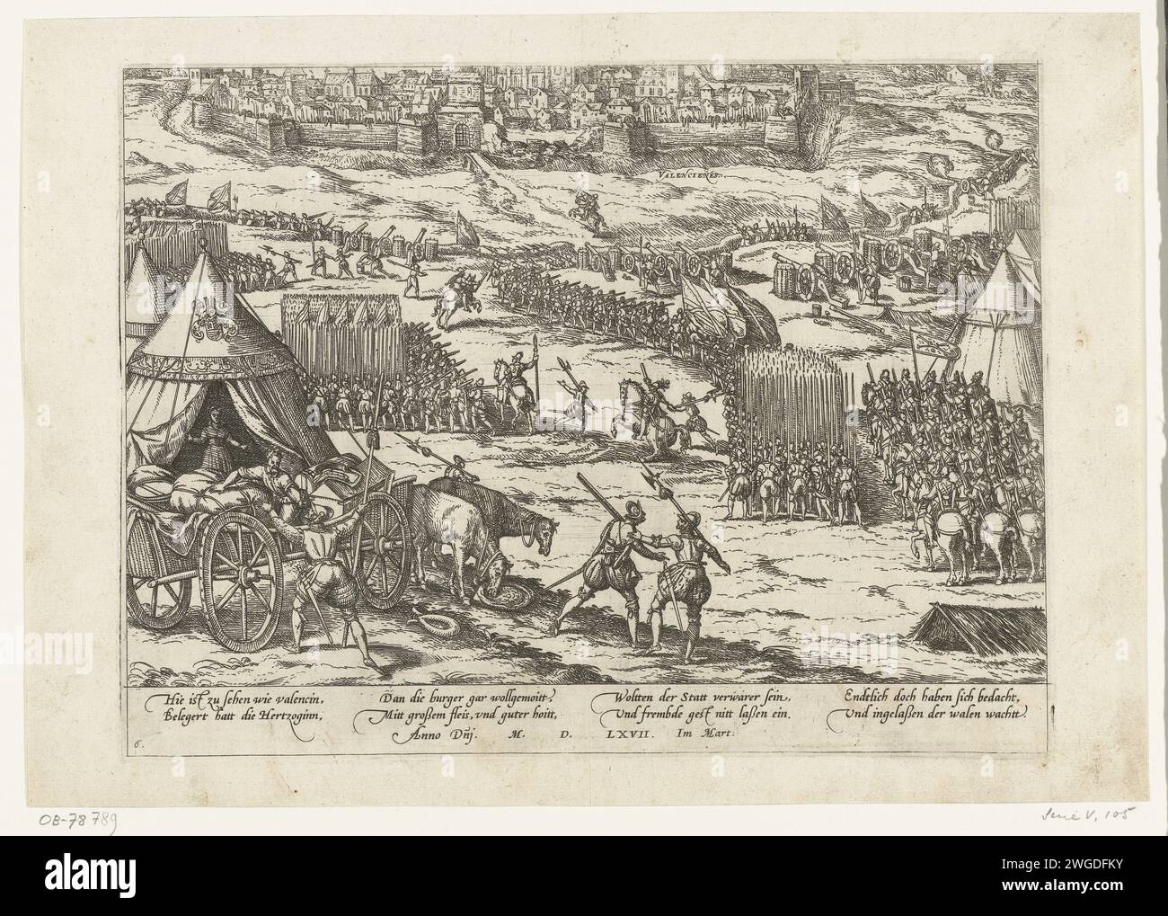Intake of Valenciennes, 1567, 1567 - 1570 print Intake of Valenciennes ...