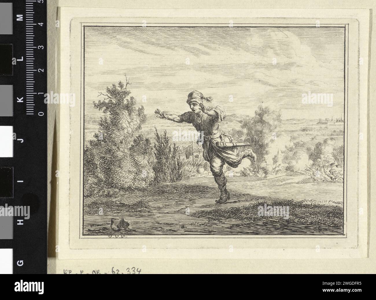 Flight Desorteur, Vincent Laurensz. Van Der Vinne (II), 1758 print A ...