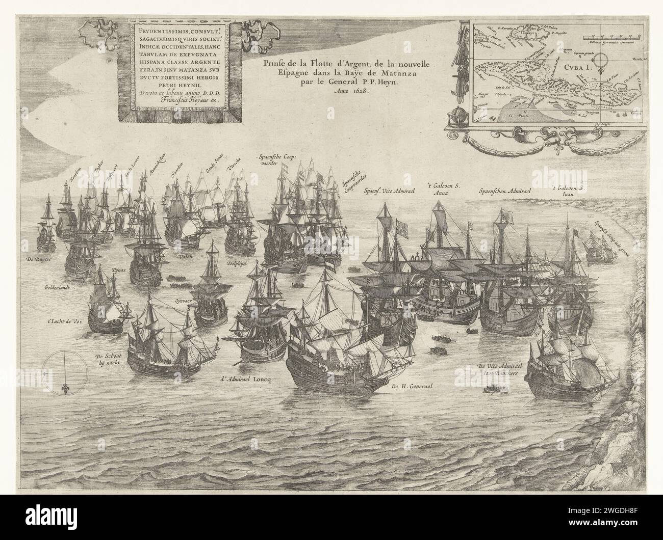 1628 map ship hi-res stock photography and images - Alamy