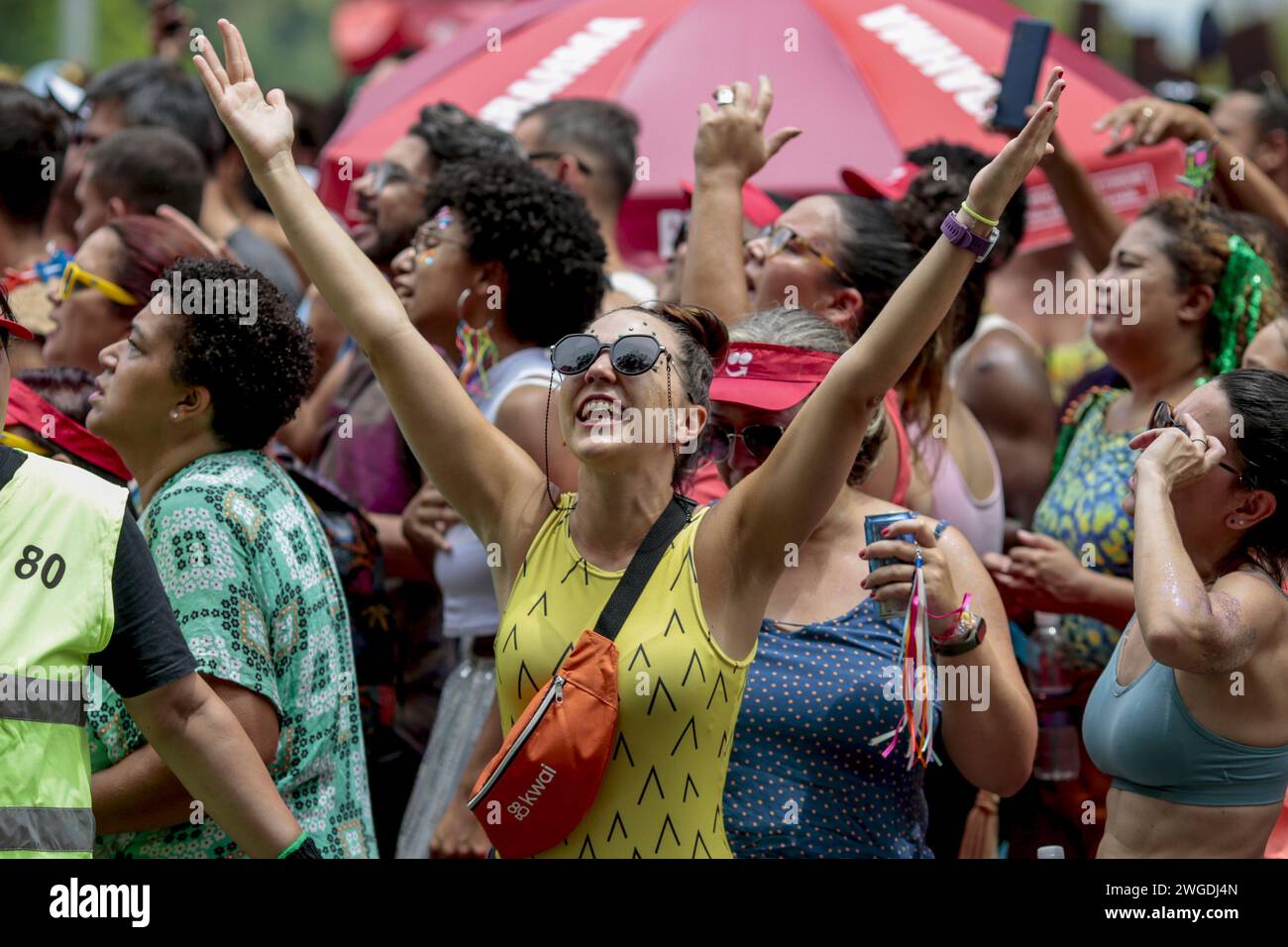 SP - SAO PAULO - 02/04/2024 - SAO PAULO, STREET CARNIVAL 2024, MARIA ...