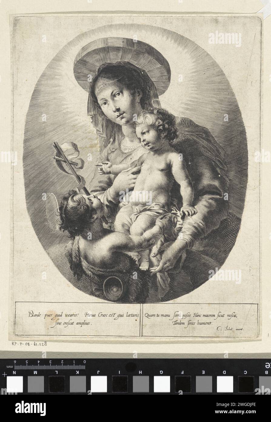 Mary with Christ Child and John de Baptist, Hans Witdoeck, After ...