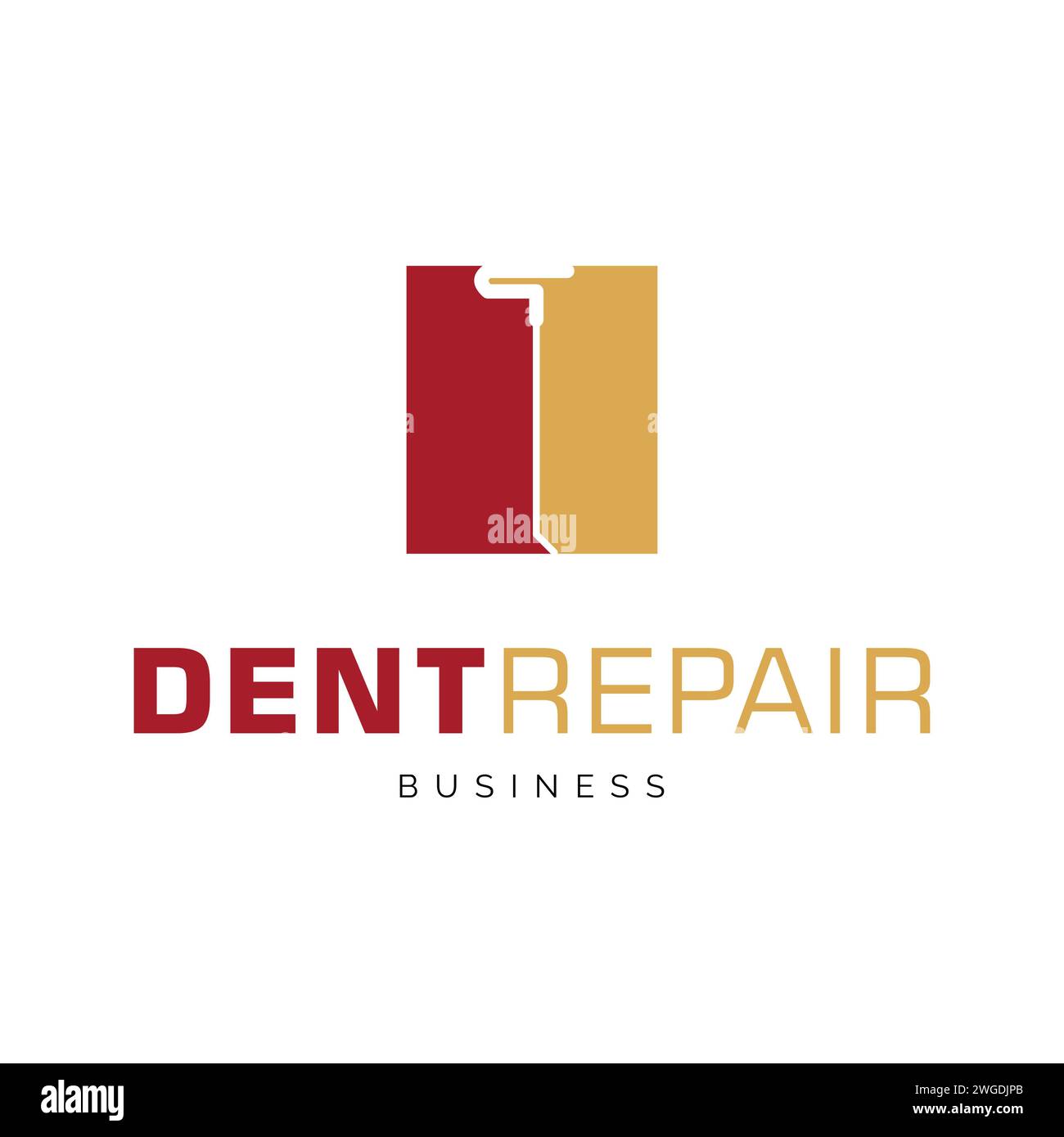 Dent Repair Icon Logo Design Template Stock Vector Image & Art - Alamy