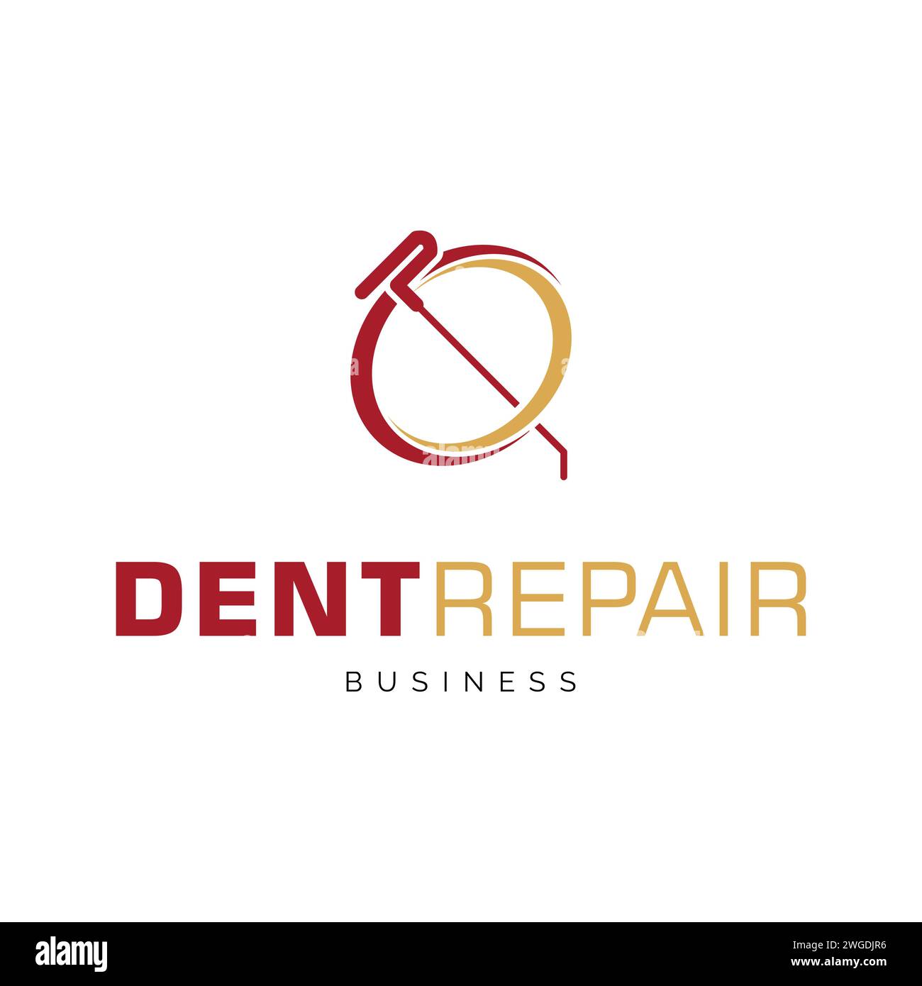 Dent Repair Icon Logo Design Template Stock Vector Image & Art - Alamy