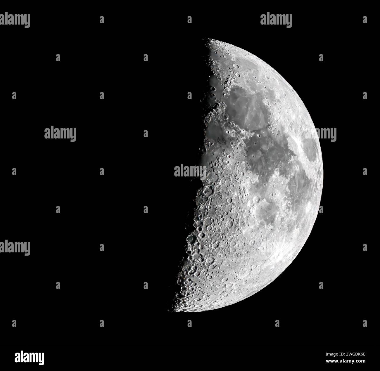 Very high resolution Full Moon. Pitch black sky, and plenty of room for ...