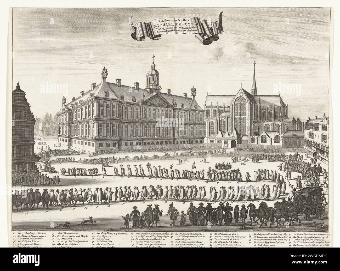 Townhall and nieuwe kerk hi-res stock photography and images - Alamy