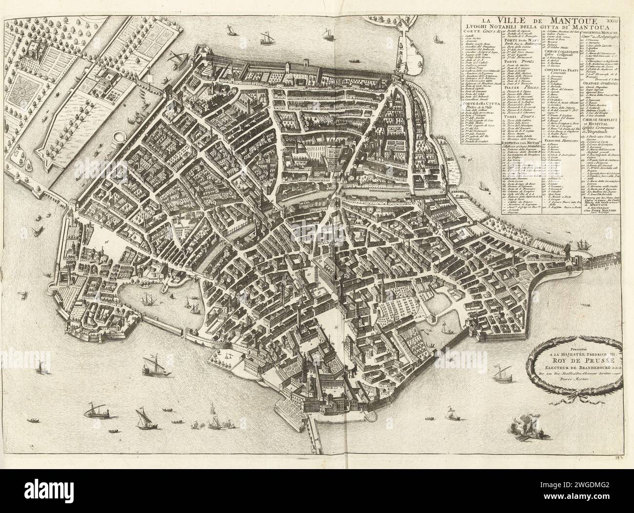 Map of mantua hi-res stock photography and images - Alamy