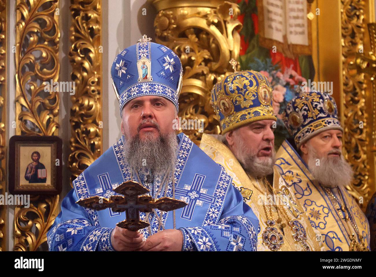 Non Exclusive: KYIV, UKRAINE - FEBRUARY 2, 2024 - Primate of the ...