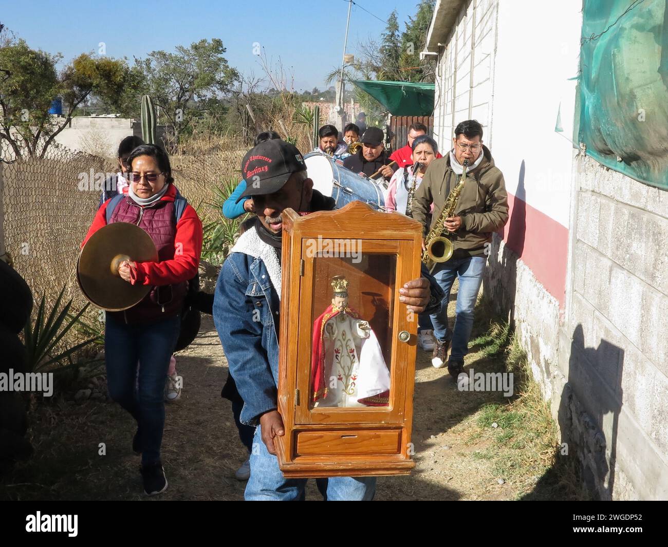 Non Exclusive: February 2, 2024, Tlaxcala de Xicotencatl, Mexico ...