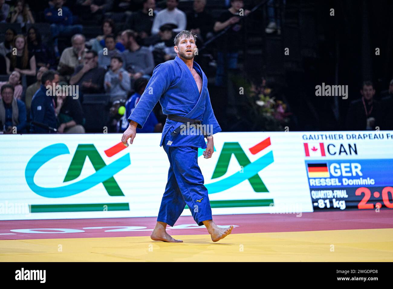 Paris, France. 04th Feb, 2024. Dominic Ressel during the Paris Grand ...