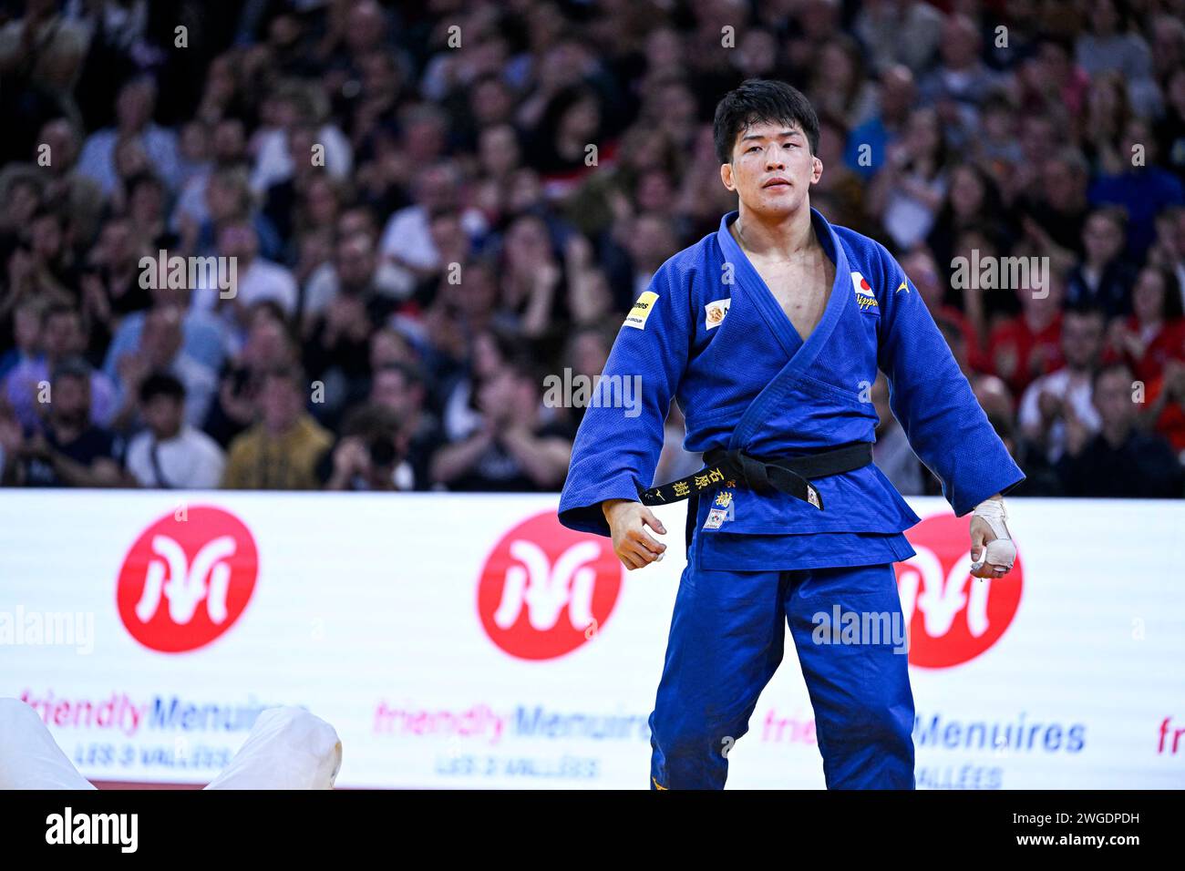 ISHIHARA TATSUKI during the Paris Grand Slam 2024 IJF World Judo Tour event at Accor Arena in ...