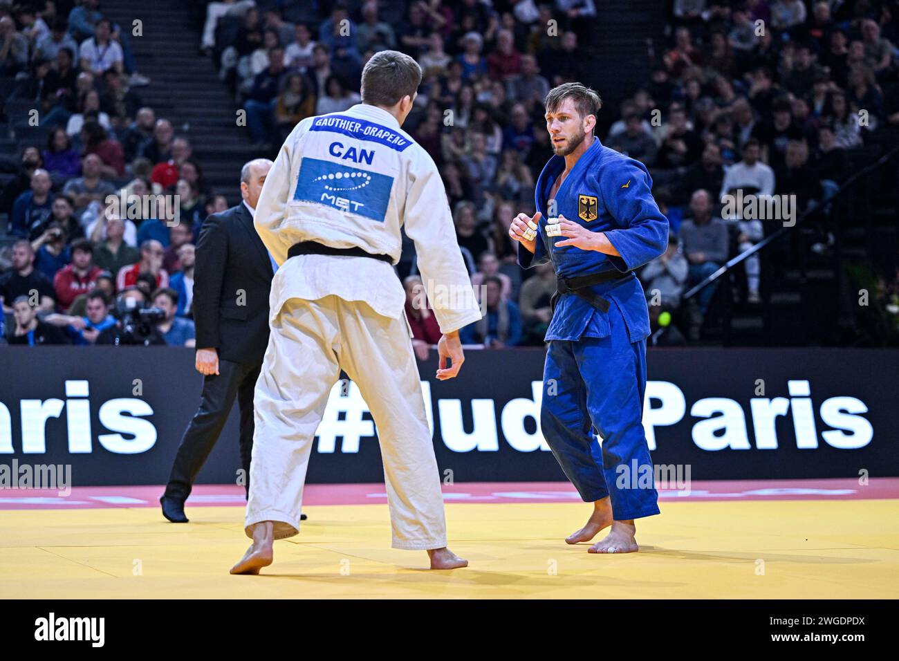 Paris, France. 04th Feb, 2024. Dominic Ressel during the Paris Grand ...