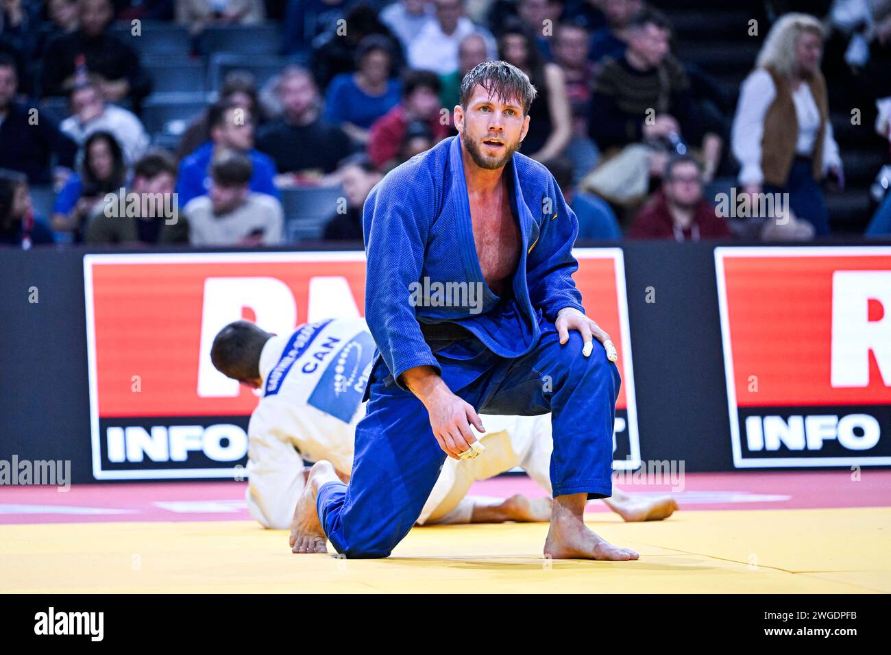 Paris, France. 04th Feb, 2024. Dominic Ressel during the Paris Grand ...