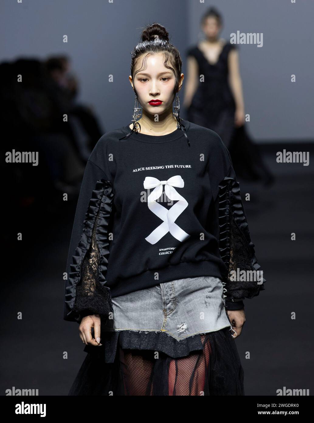 Seoul, South Korea. 4th Feb, 2024. A model walks the runway during the ...