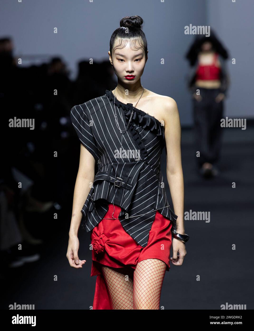 Seoul, South Korea. 4th Feb, 2024. A model walks the runway during the ...