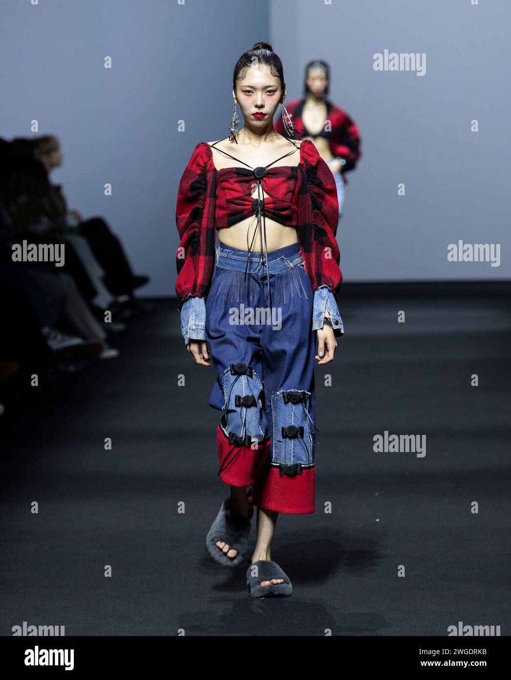 Seoul, South Korea. 4th Feb, 2024. A model walks the runway during the ...