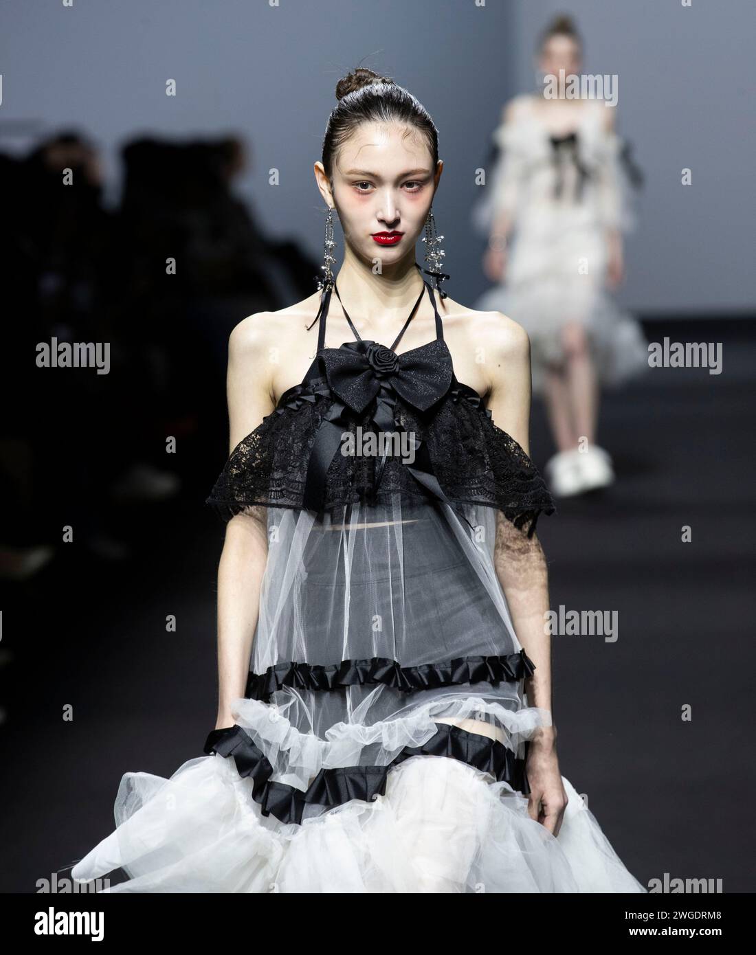 Seoul, South Korea. 4th Feb, 2024. A model walks the runway during the ...